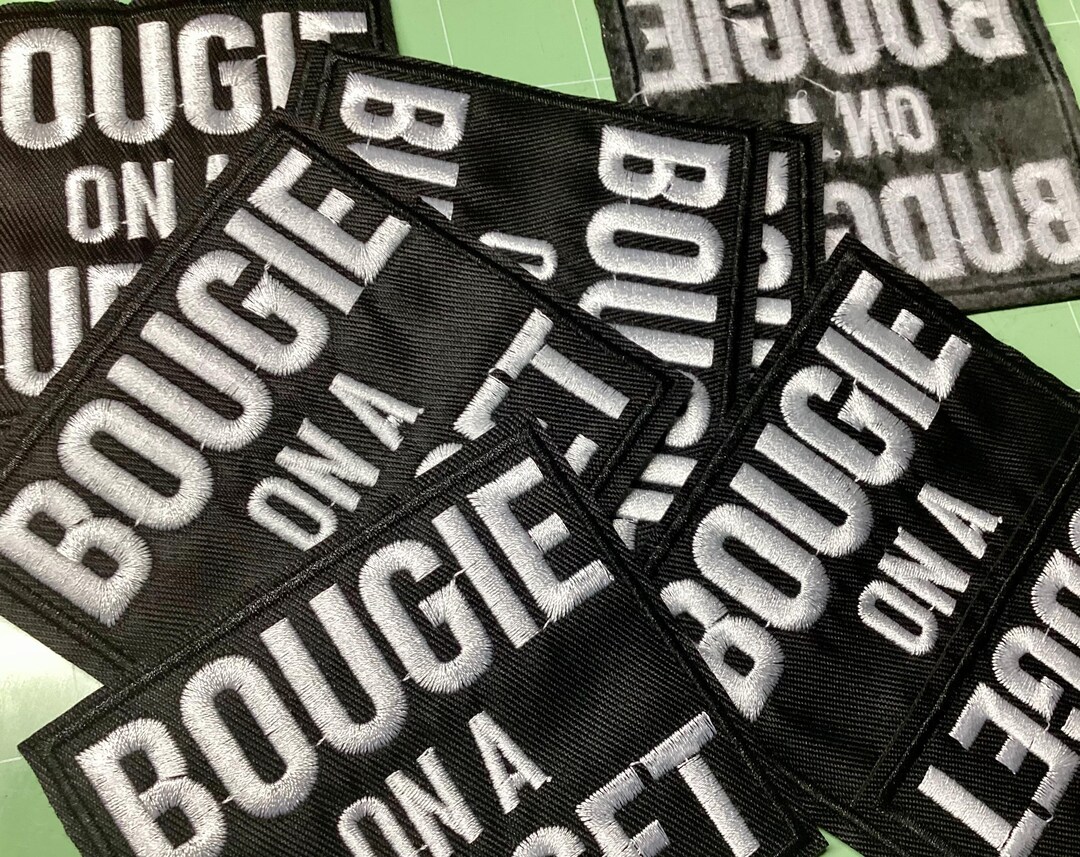 Bougie on A Budget Iron on Patch - Etsy