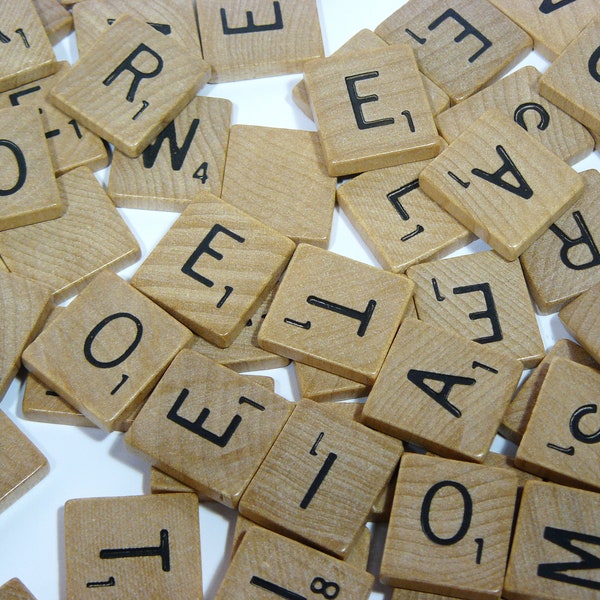 Scrabble Tile Beads - Etsy