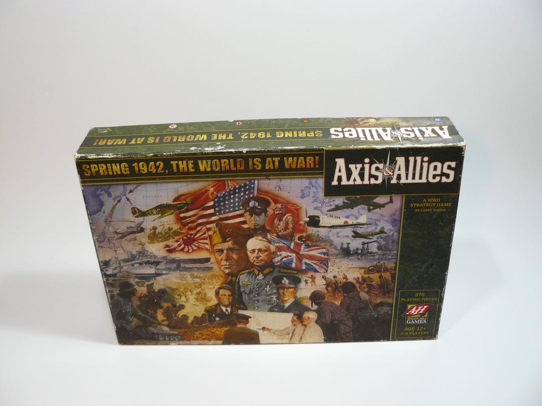 Axis & Allies World War 2 Board Game WWII Spring 1942 Avalon Hill ...