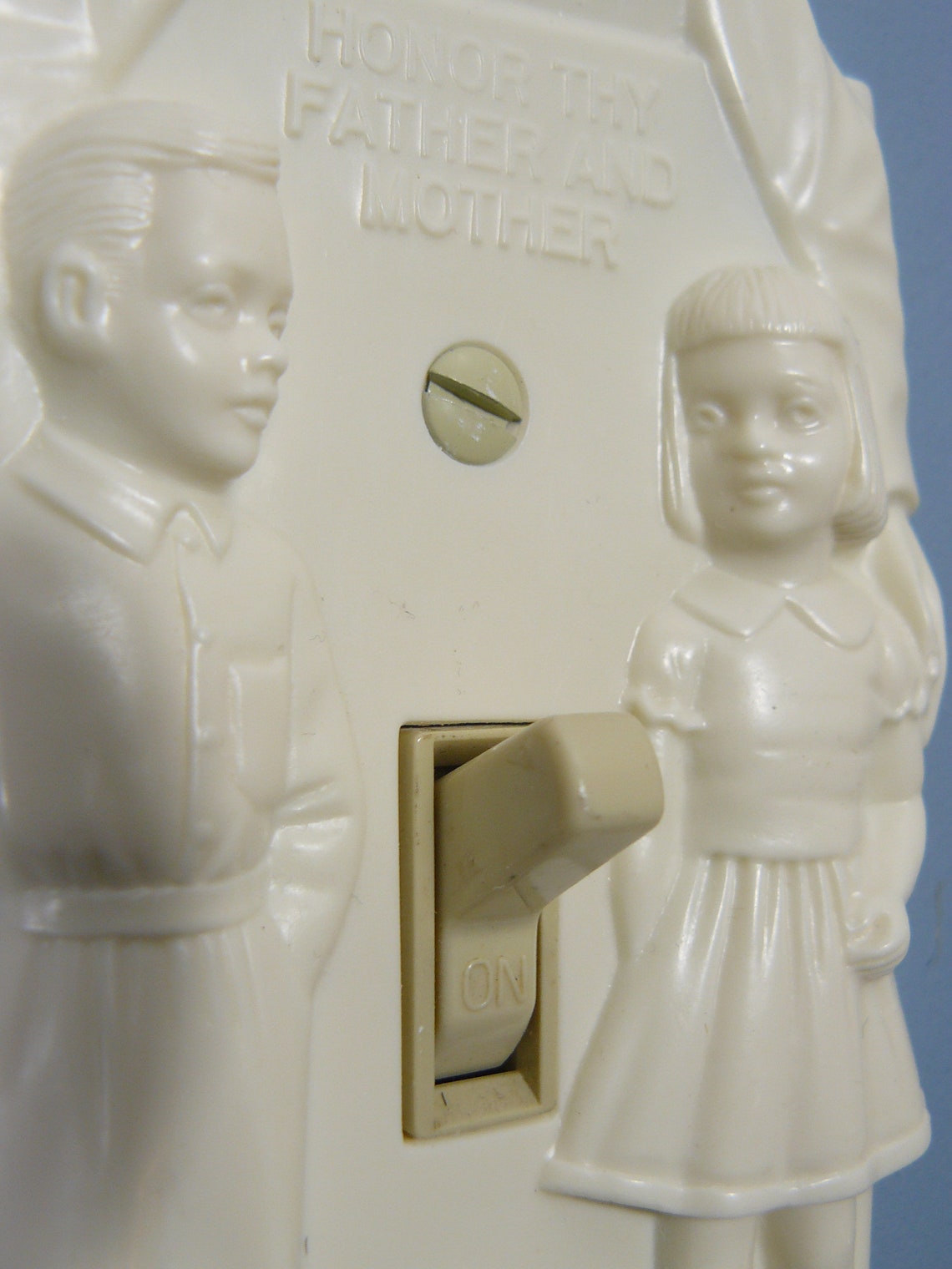 Reproduction Vintage Turn on Jesus Light Switch Plate Cover Hartland ...