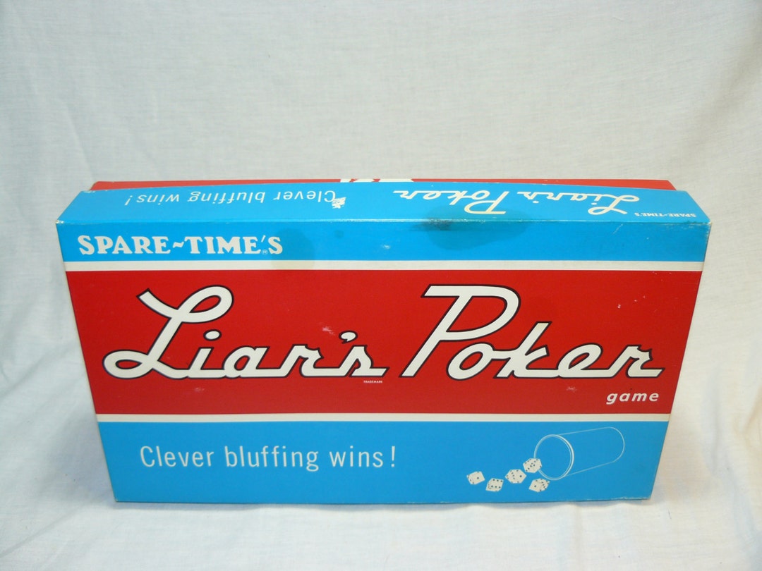 Liars Poker Dice Game Purudo Liars Dice Bluffing Vintage - Etsy
