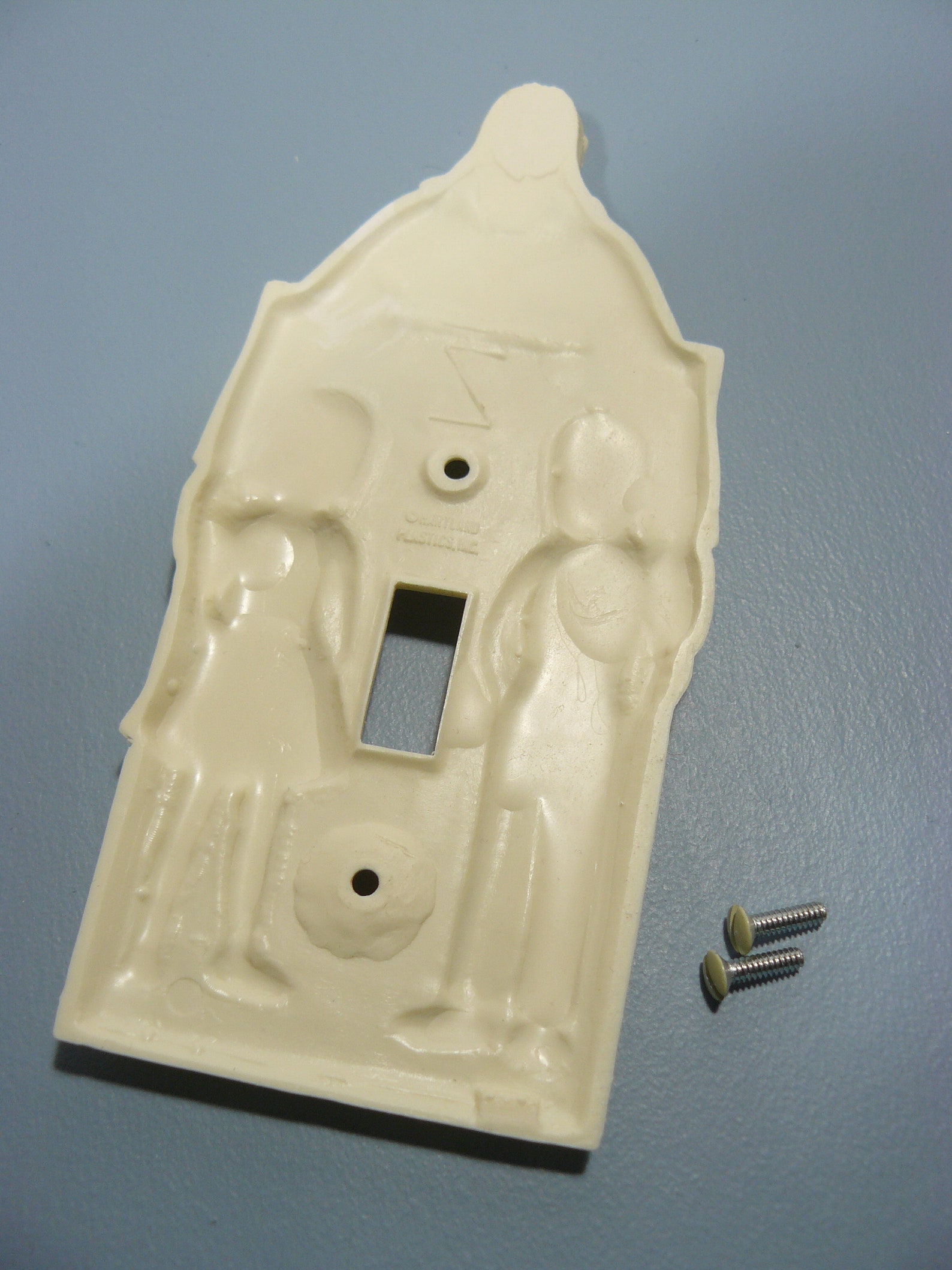 Reproduction Vintage Turn on Jesus Light Switch Plate Cover Hartland ...