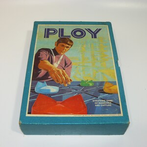 Vintage 3M PLOY Bookshelf Board Game - Rare Space Age Sci-fi Strategy ...