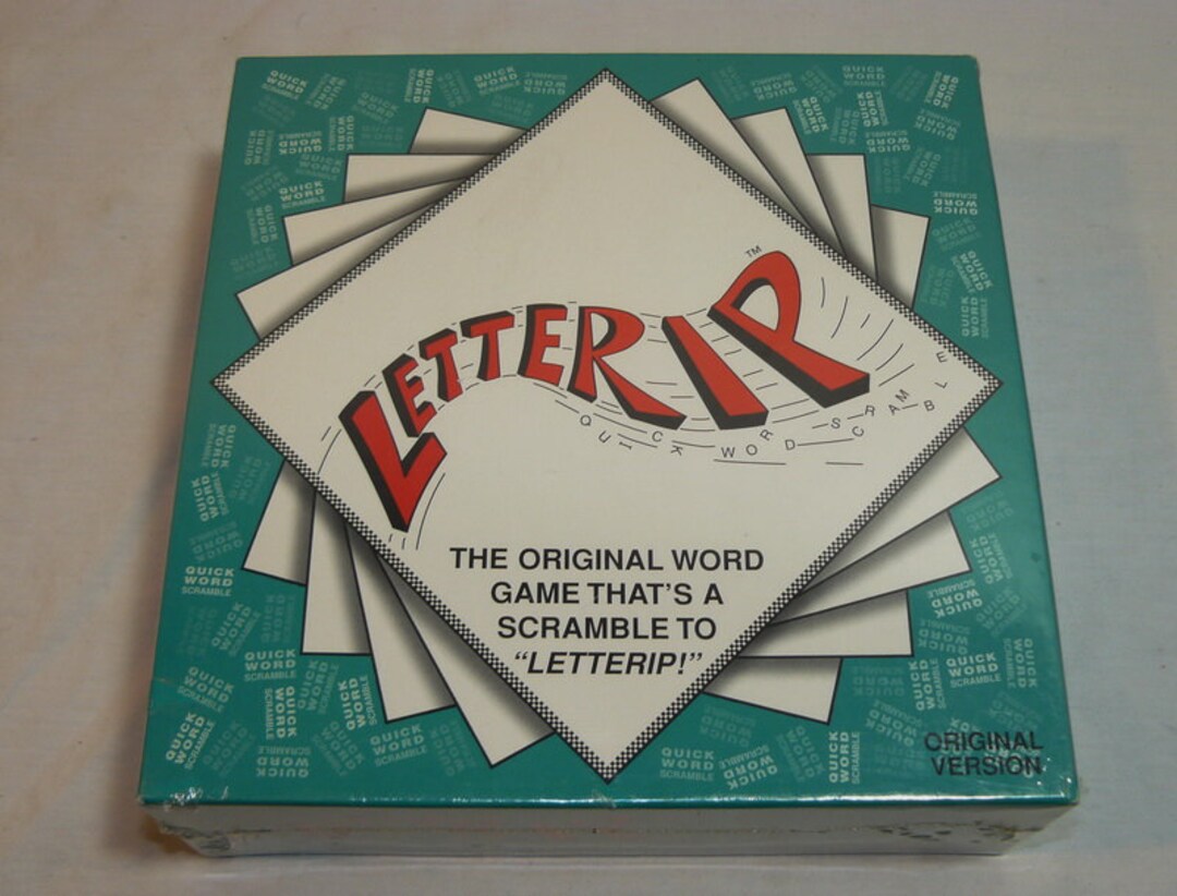Letterip the Zany Word Scramble Game by Dreamer's Publishing New ...