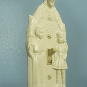 Reproduction Vintage Turn on Jesus Light Switch Plate Cover Hartland ...