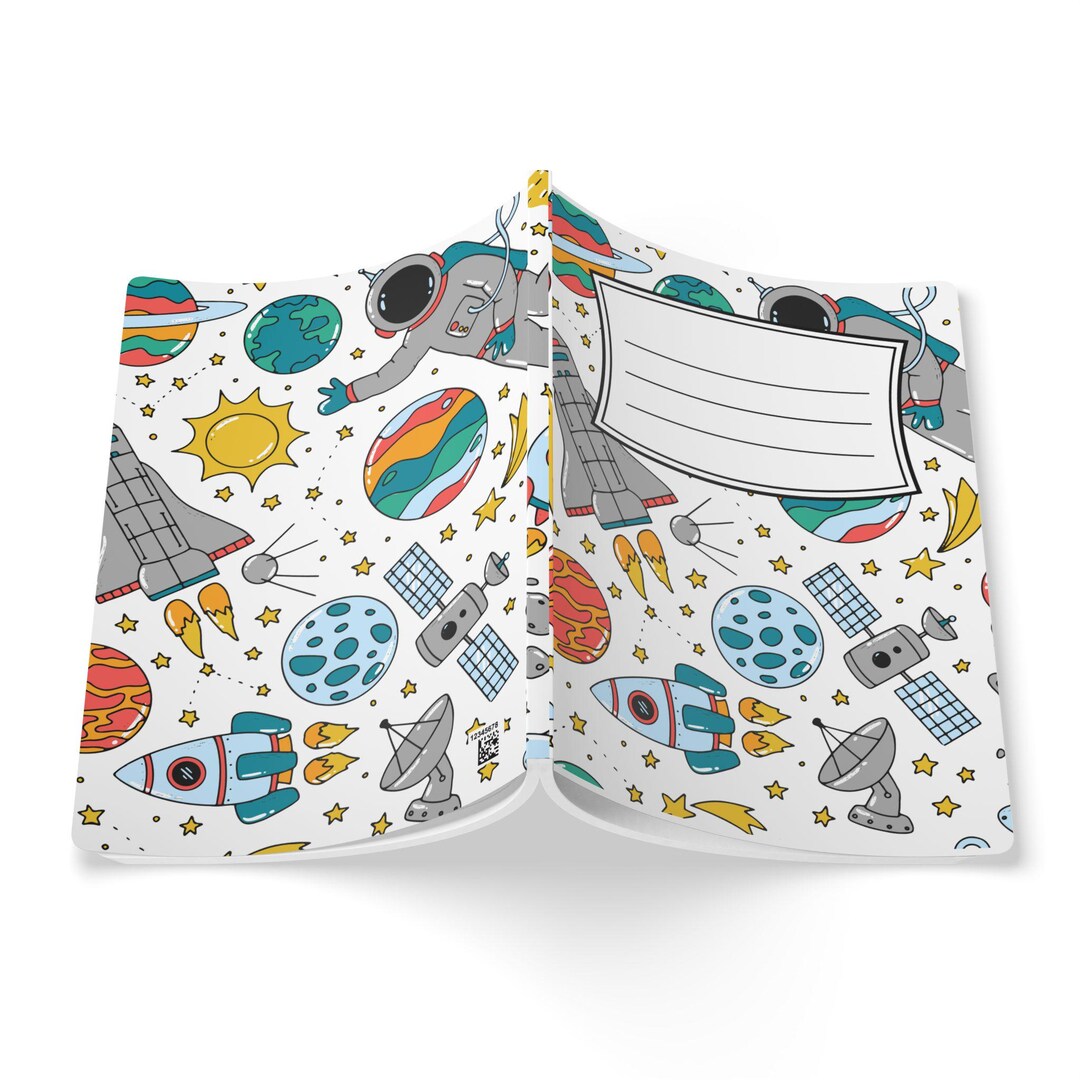 Printable Composition Notebook Covers | DIY Sticker Paper School Supply ...