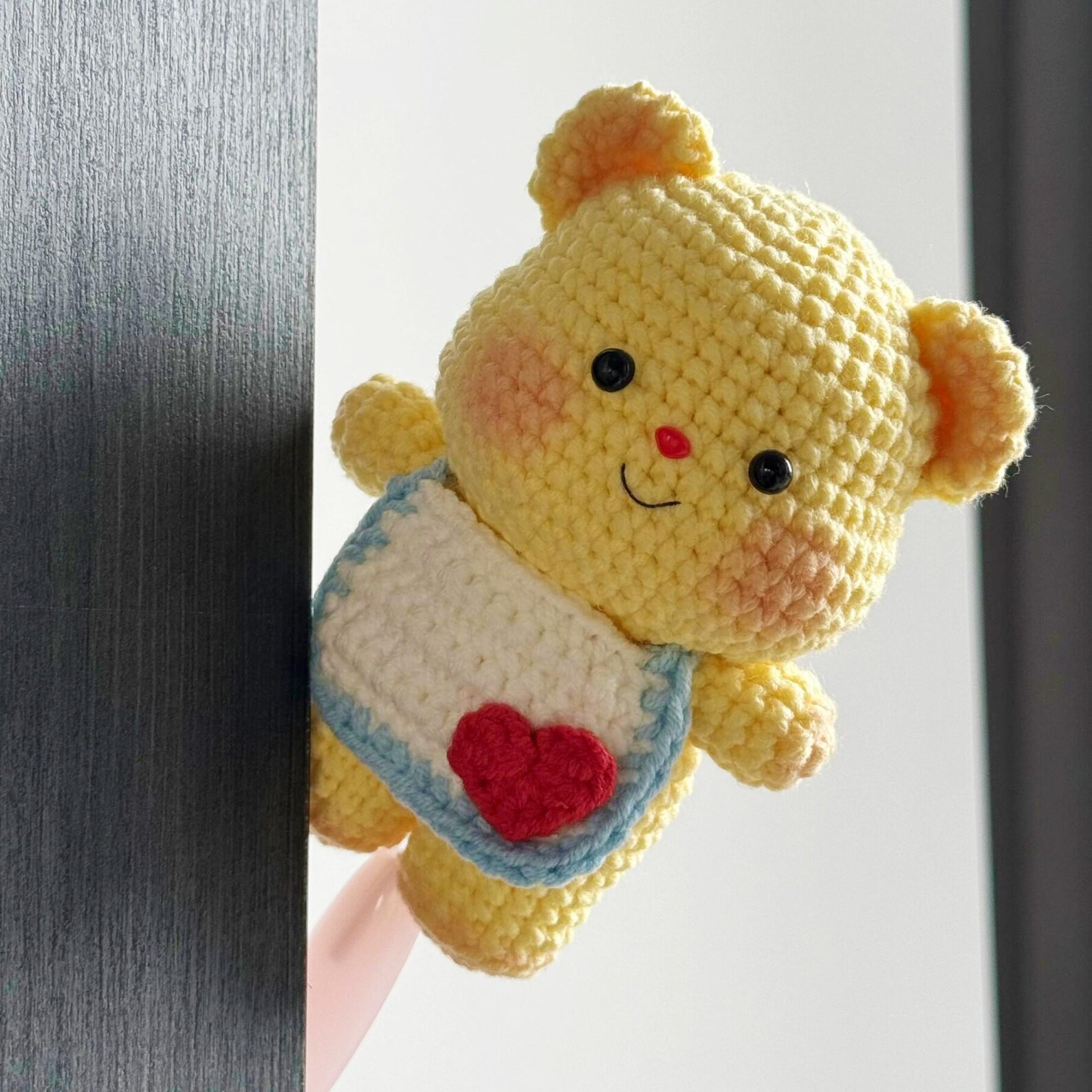 Handmade Crochet Bear Plush | Cute Amigurumi Teddy Bear Toy | Gift for ...