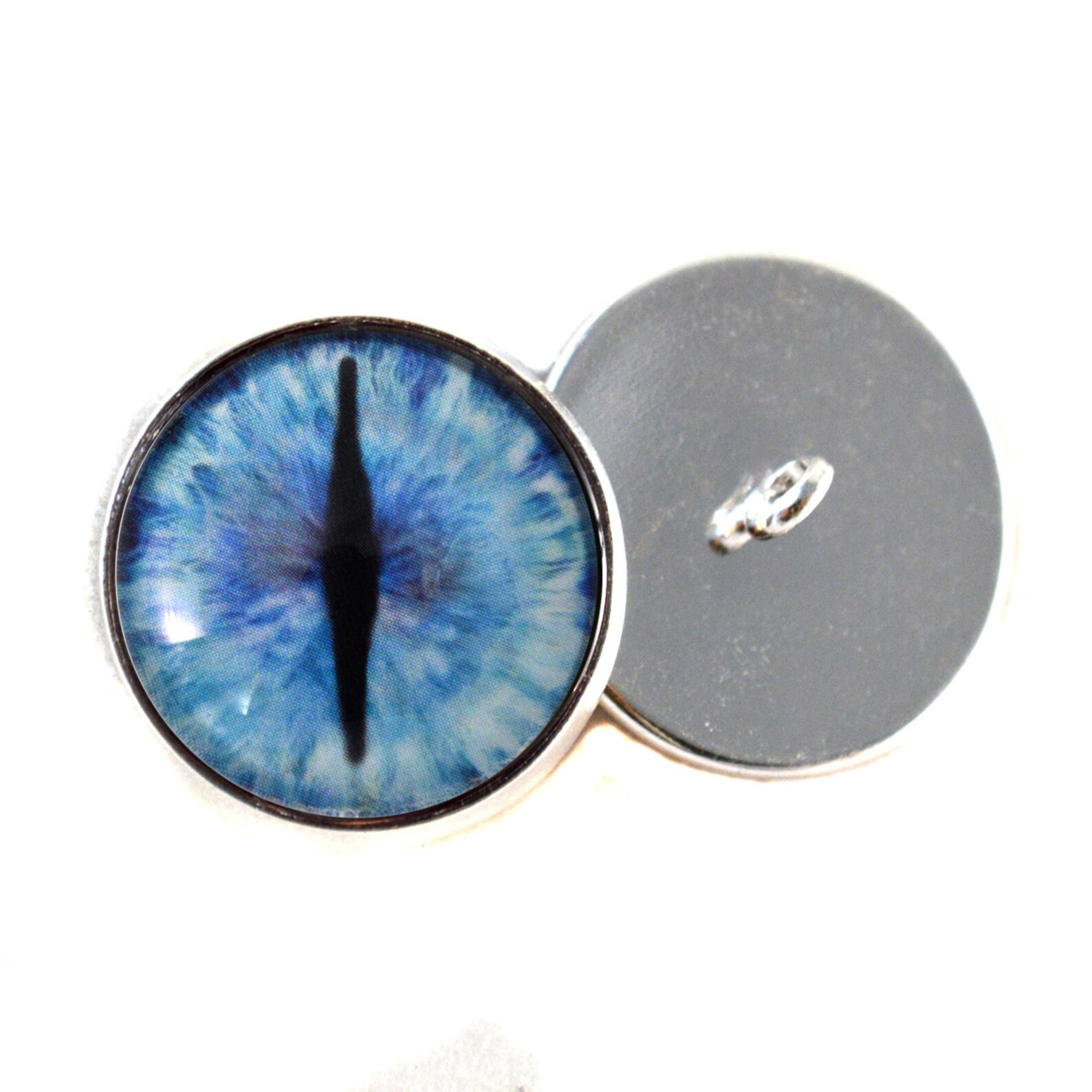10mm 30mm Fantastic Ice Blue Dragon Button Eyes Sew on Shank - Etsy