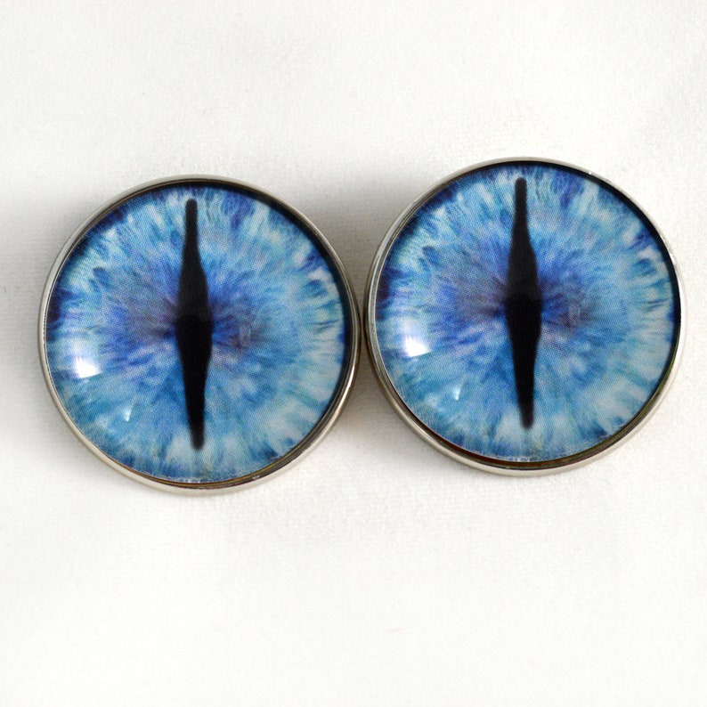 10mm 30mm Fantastic Ice Blue Dragon Button Eyes Sew on Shank - Etsy