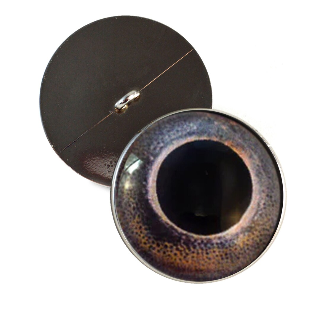 10mm - 30mm Carp Fish Button Eyes Sew on Shanks Loops Stuffed Animal ...