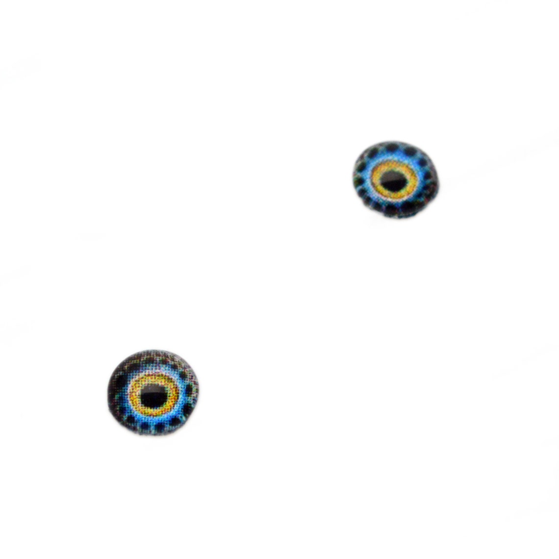 Kraken Glass Eyes Blue and Yellow Sea Monster Creature 6mm to 78mm ...