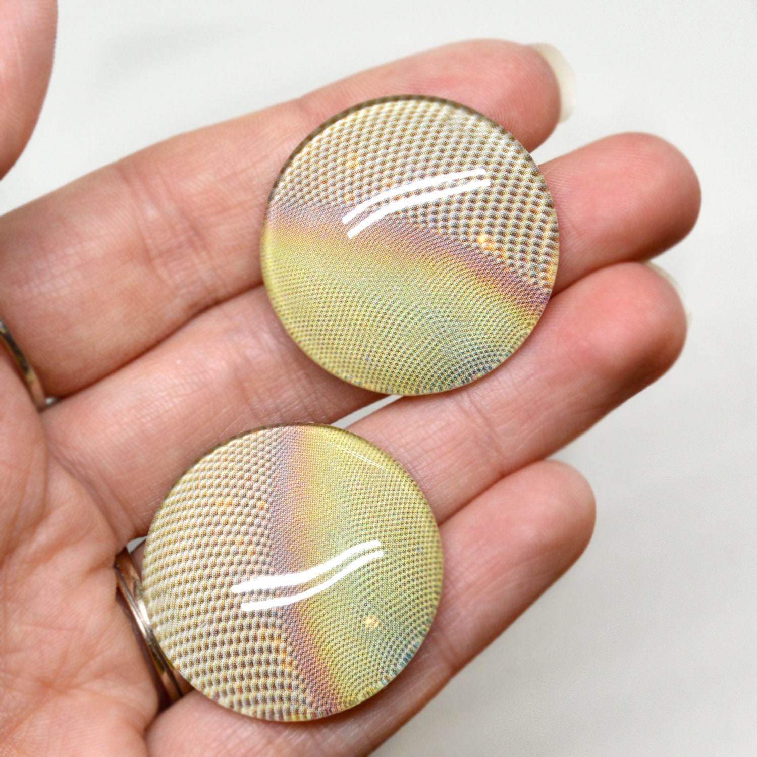 Pale Yellow Blush Fly Bug Insect Compound Glass Eyes, 6mm to 40mm ...