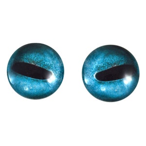 Blue Octopus Glass Eyes - 6mm to 40mm - Jewelry Cabochons Doll Making ...