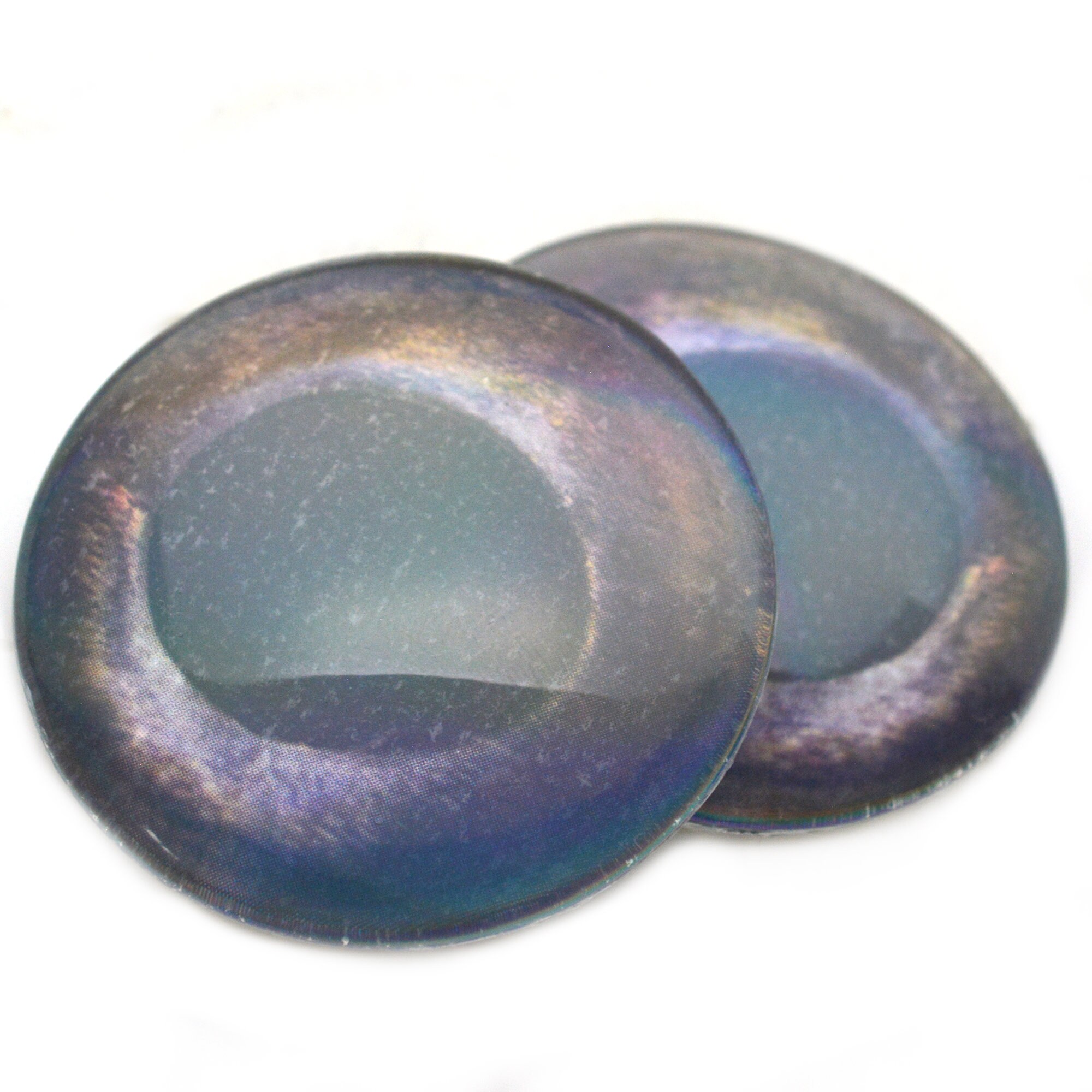 Walleye Fish Iridescent Glass Eyes Realistic 6mm to 78mm Jewelry Making ...