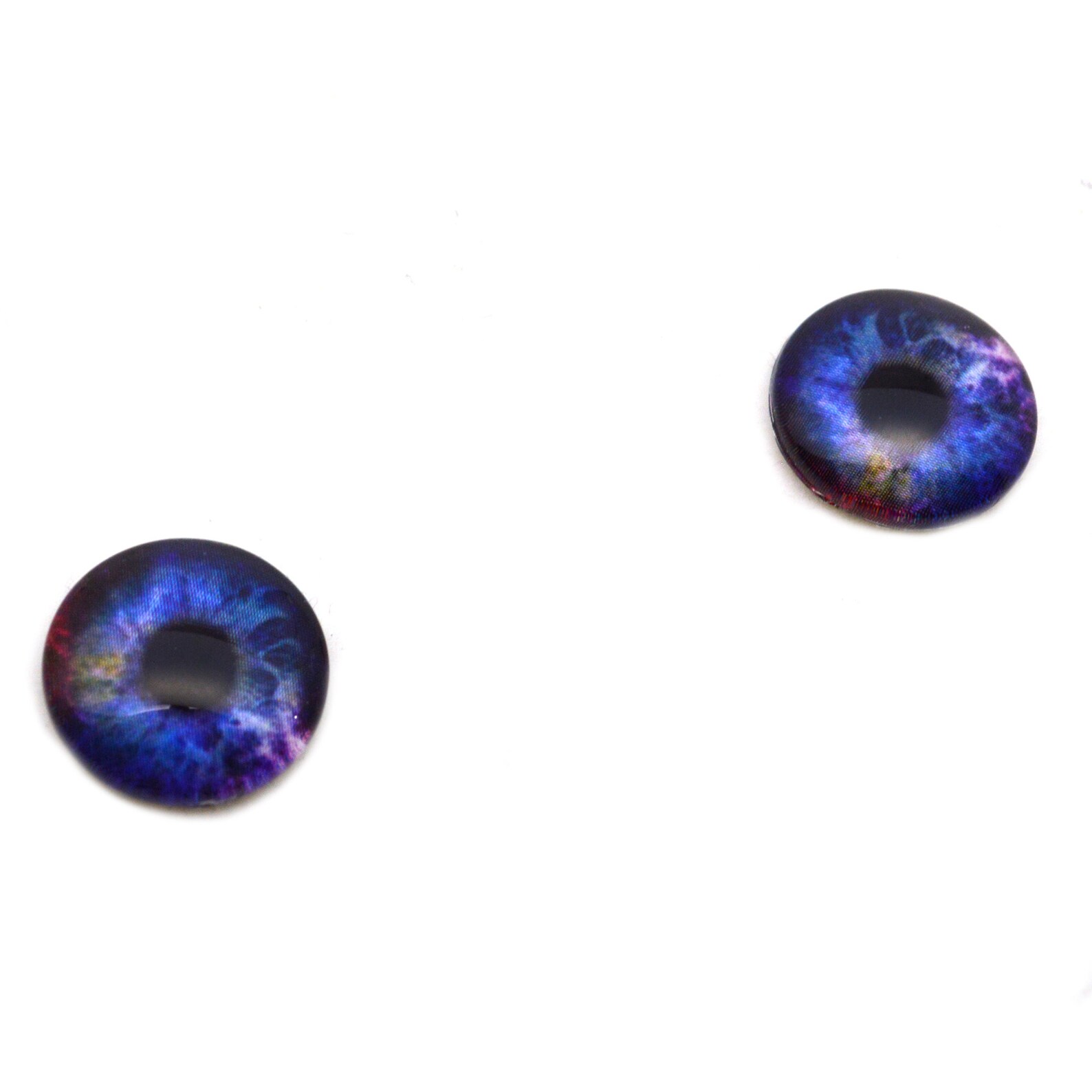Colorful Galaxy Glass Eyes 6mm to 40mm Jewelry Making and | Etsy