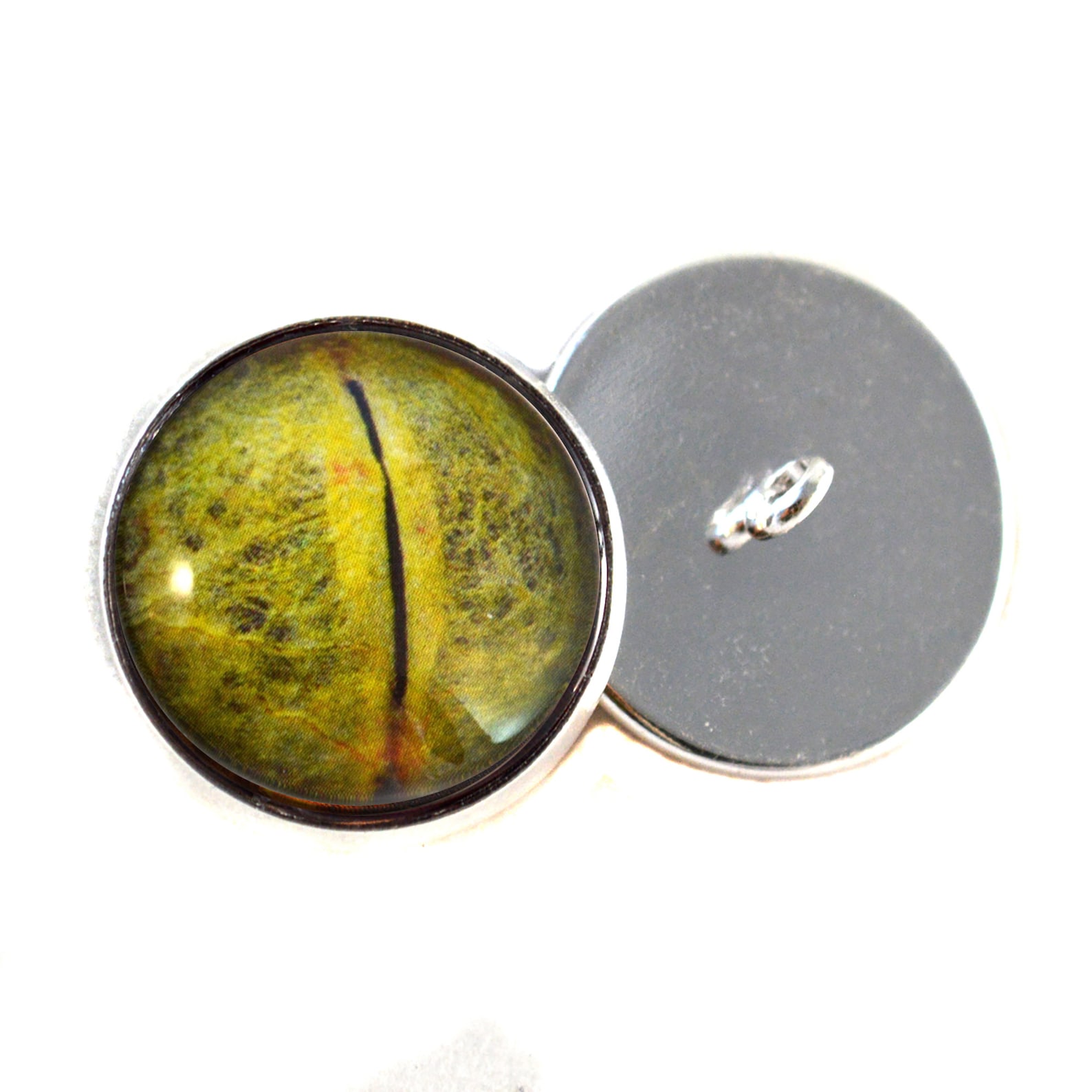 10mm - 30mm Python Snake Reptile Button Eyes Sew on Shank With Loop ...