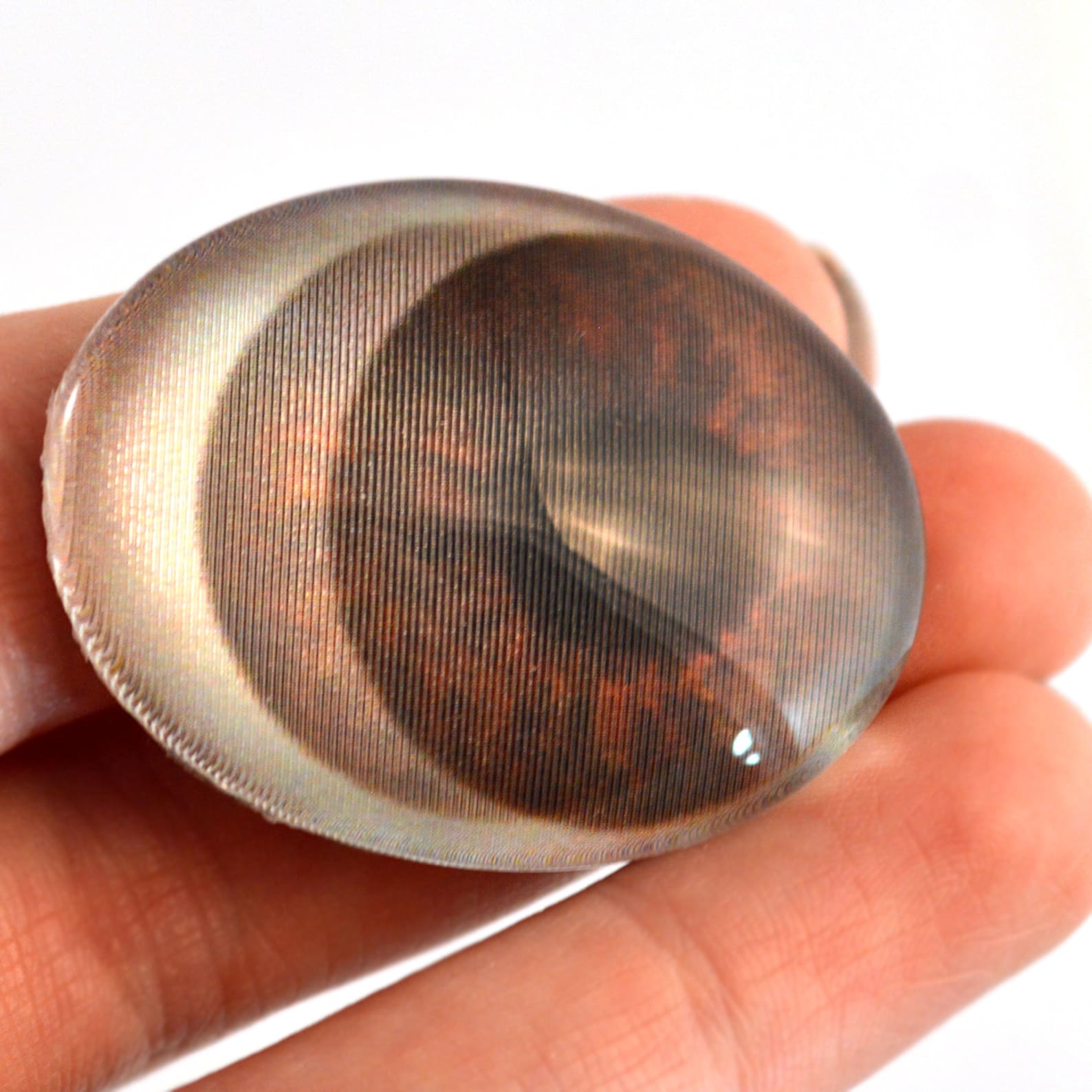 Brown Human Moving Animated Glass Eyes Holographic Oval - Etsy