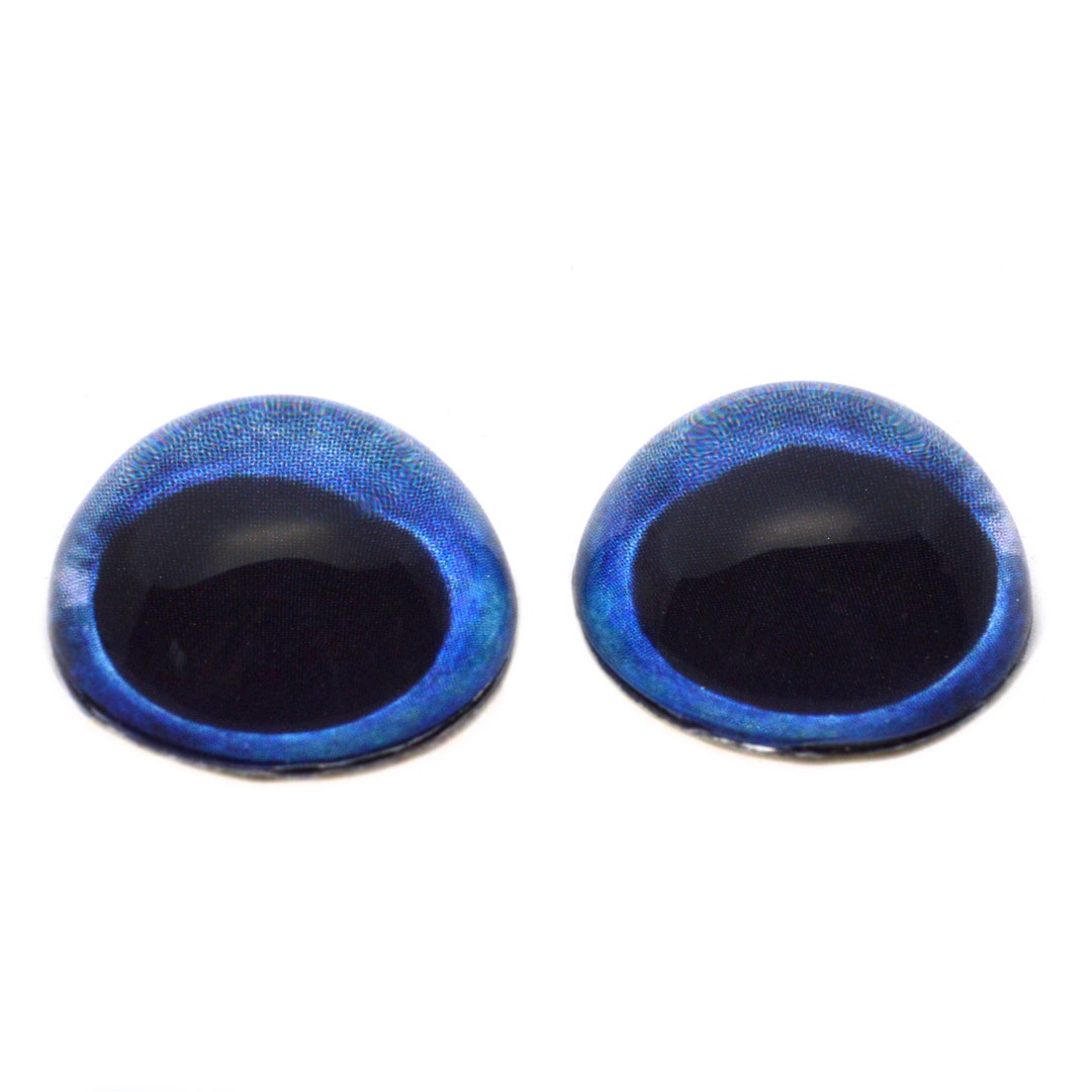 High Dome Blue Swordfish Fish Half Sphere Glass Eyes | Dark Navy Art ...