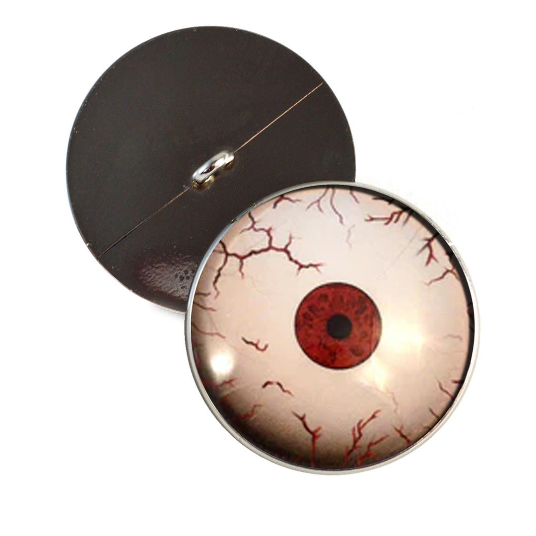 10mm - 30mm Crazy Mars Martian Button Eyes Sew on Shank Loops Stuffed ...