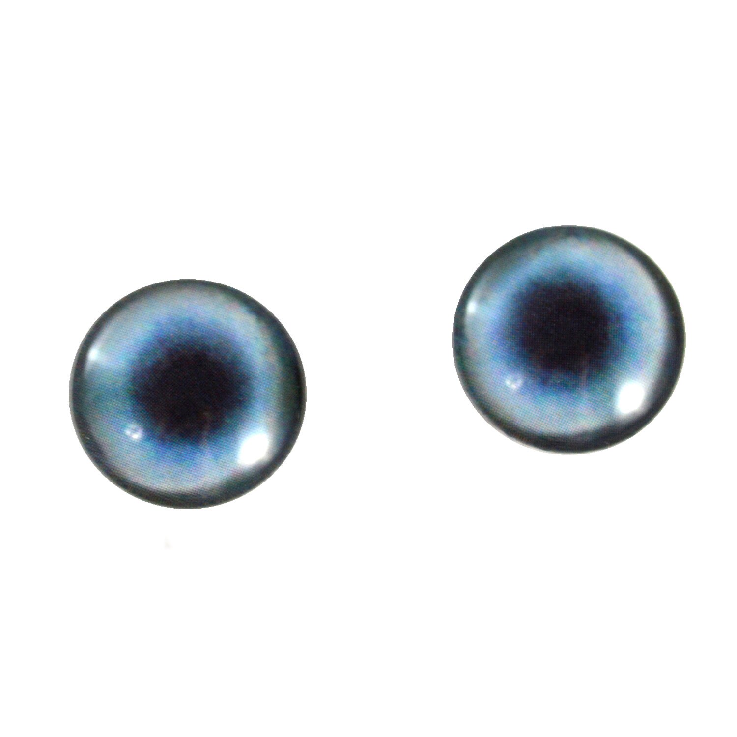 Blue Husky Dog Glass Animal Eyes 6mm to 40mm Jewelry Making Art Doll ...