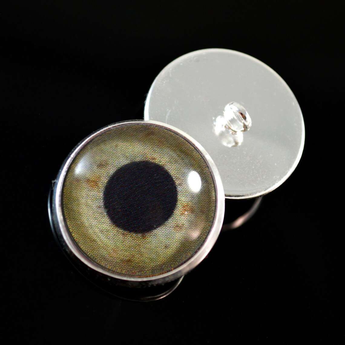 10mm - 30mm Eagle Bird Button Eyes Sew on Shank Loops Stuffed Animal ...