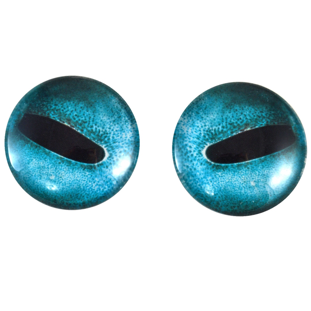 Blue Octopus Glass Eyes - 6mm to 40mm - Jewelry Cabochons Doll Making ...