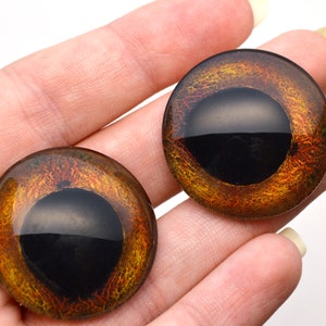 Corn Snake Handmade Glass Eyes Realistic Garden Animal 6mm to 40mm ...