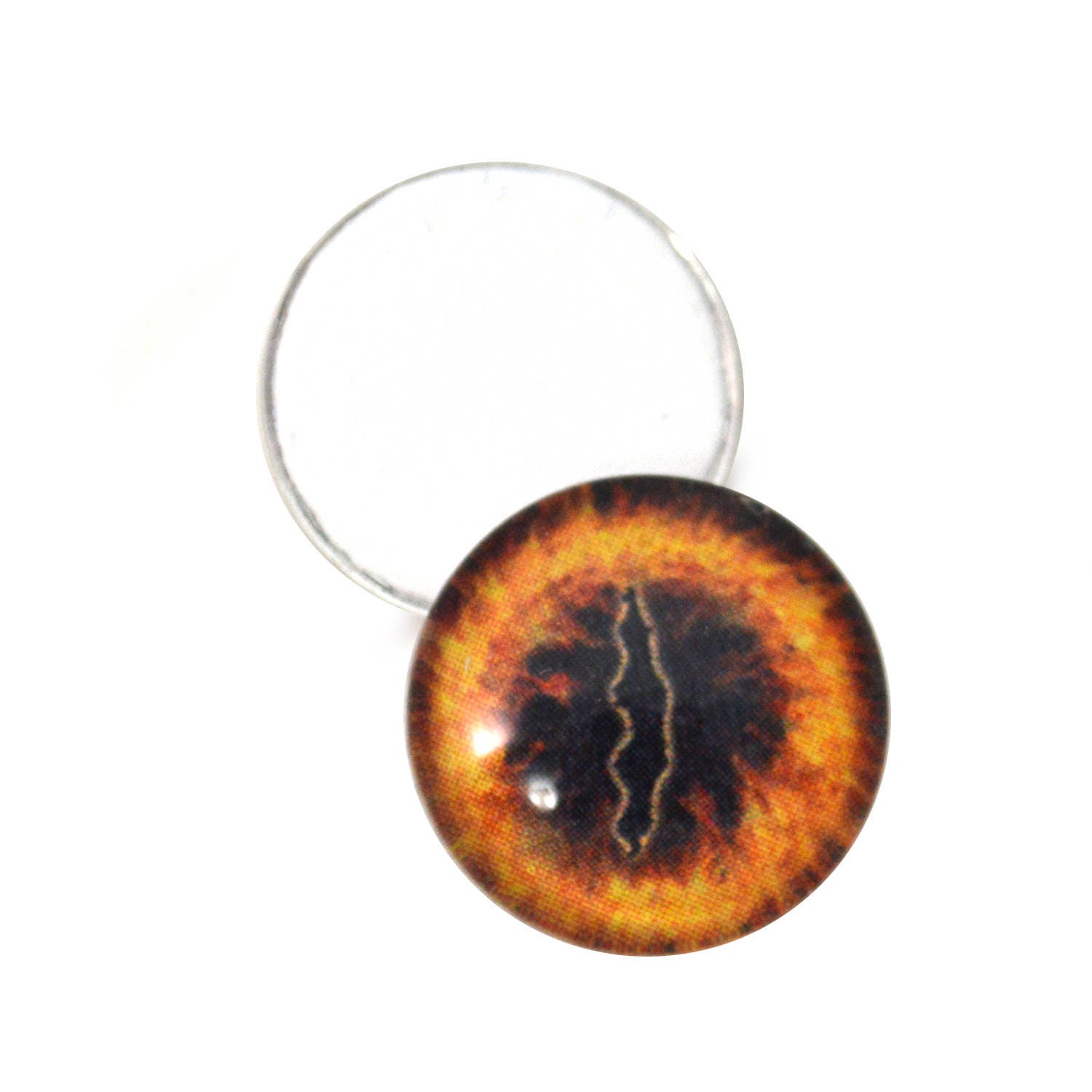 Ring of Fire Dragon Glass Eyes Pick Your Size for Jewelry | Etsy