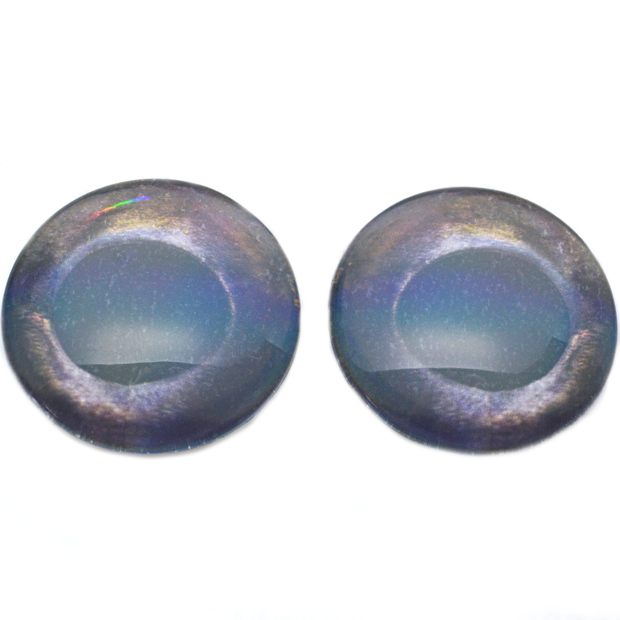 Walleye Fish Iridescent Glass Eyes Realistic 6mm to 78mm Jewelry Making ...