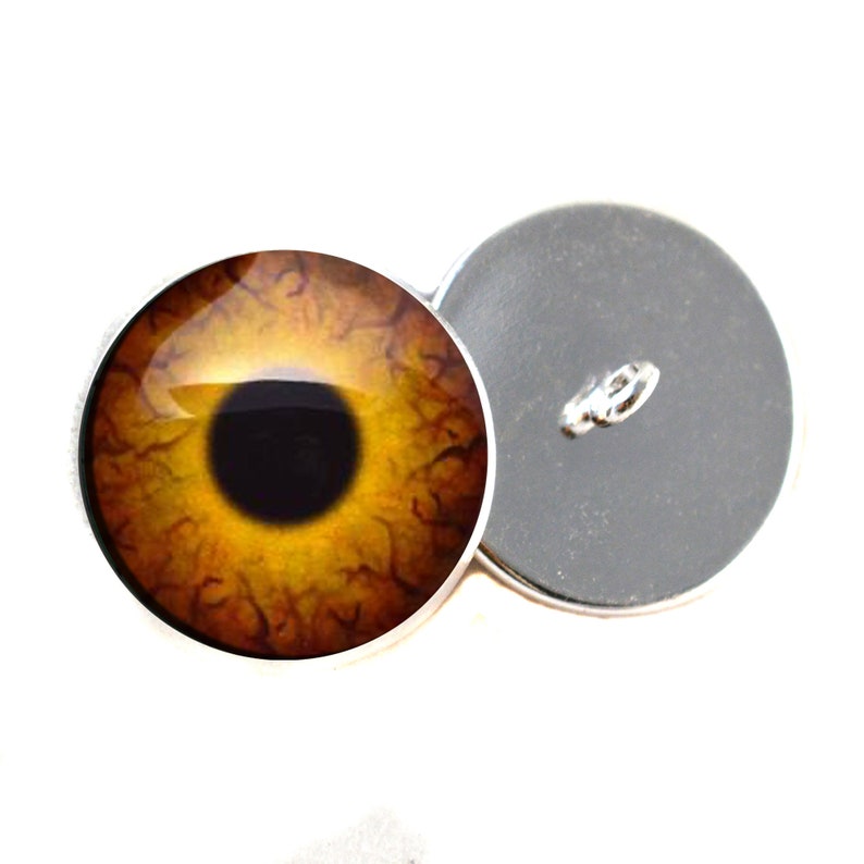 10mm - 30mm Round Dinosaur Button Eyes Sew on Shank Loops Stuffed ...