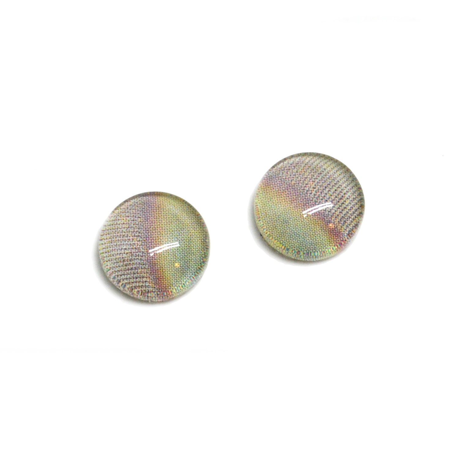 Pale Yellow Blush Fly Bug Insect Compound Glass Eyes, 6mm to 40mm ...