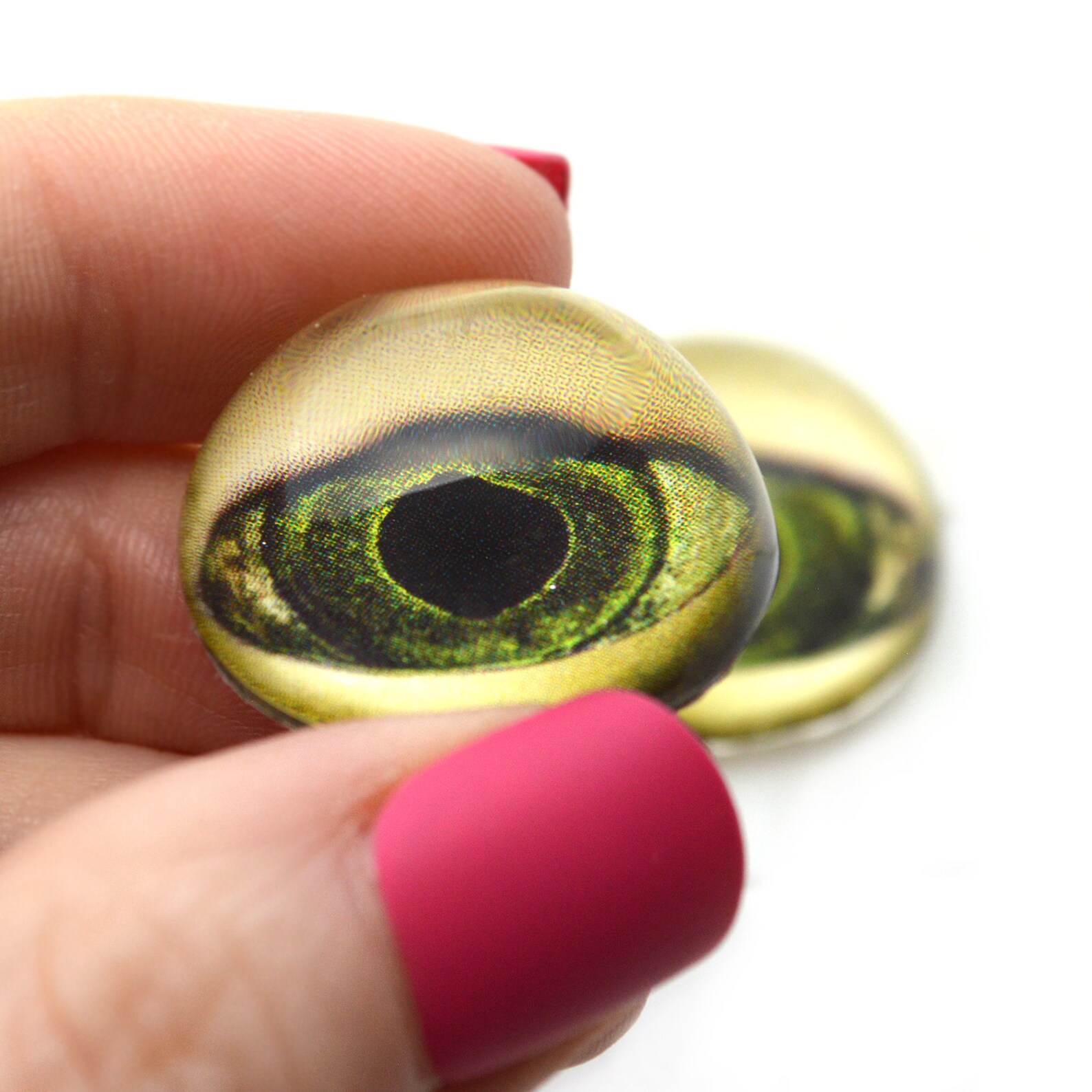 High Dome Green Lagoon Creature Monster Glass Eyes | Spooky Swamp ...