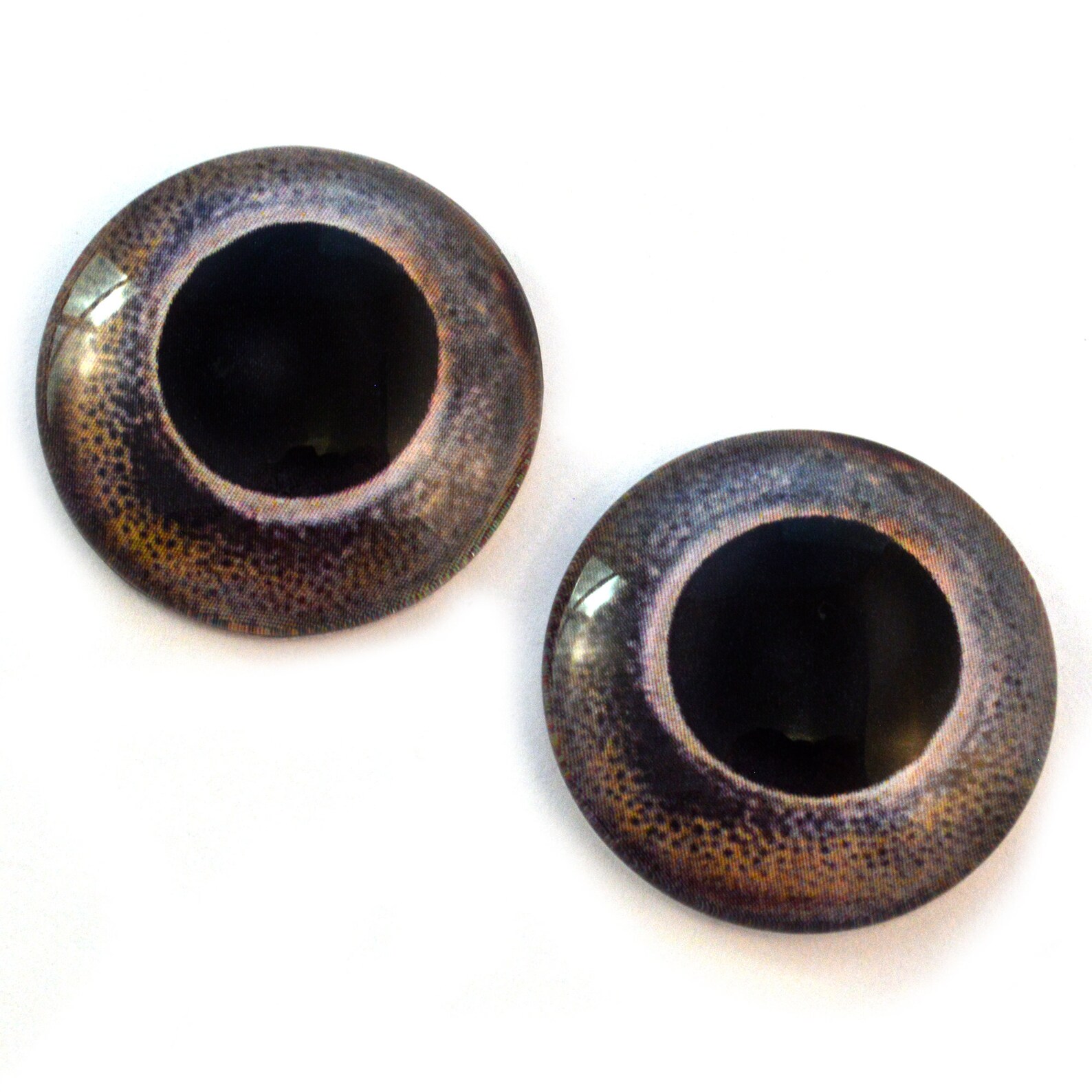 Carp Realistic Fish Glass Eyes - 6mm to 40mm - Jewelry Cabochons Doll ...