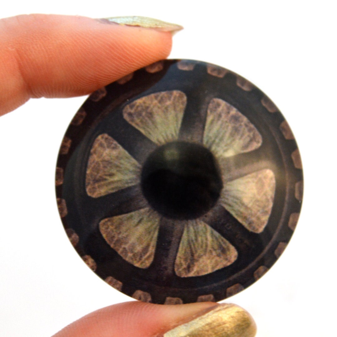 Iron Gear Steampunk Nautical Glass Eyes 6mm to 40mm Jewelry Supply Art ...
