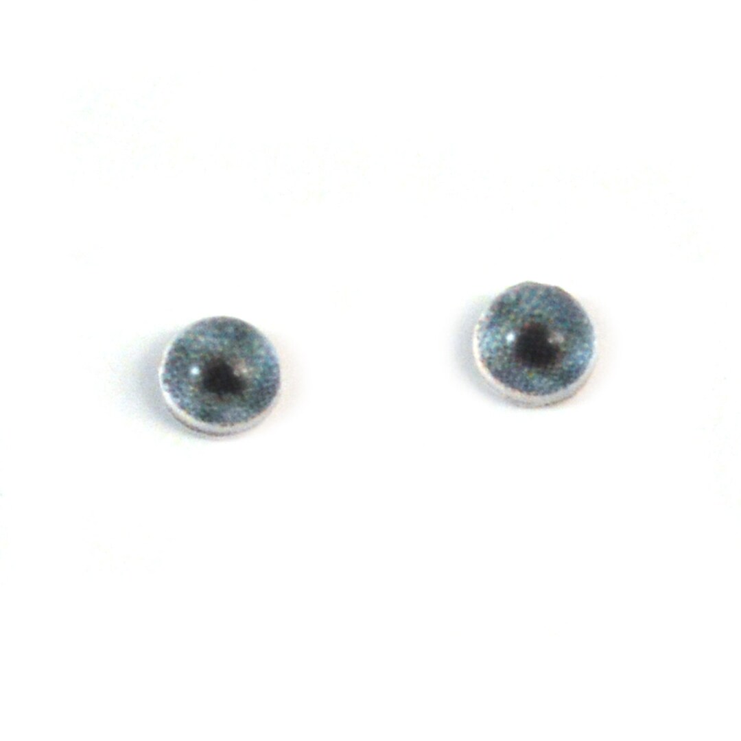 4mm Super Tiny Dark Teal Doll Human Small Glass Eyes With Whites ...