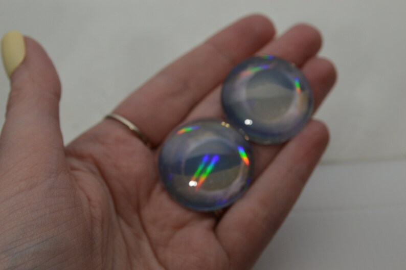 Walleye Fish Iridescent Glass Eyes Realistic 6mm to 78mm Jewelry Making ...