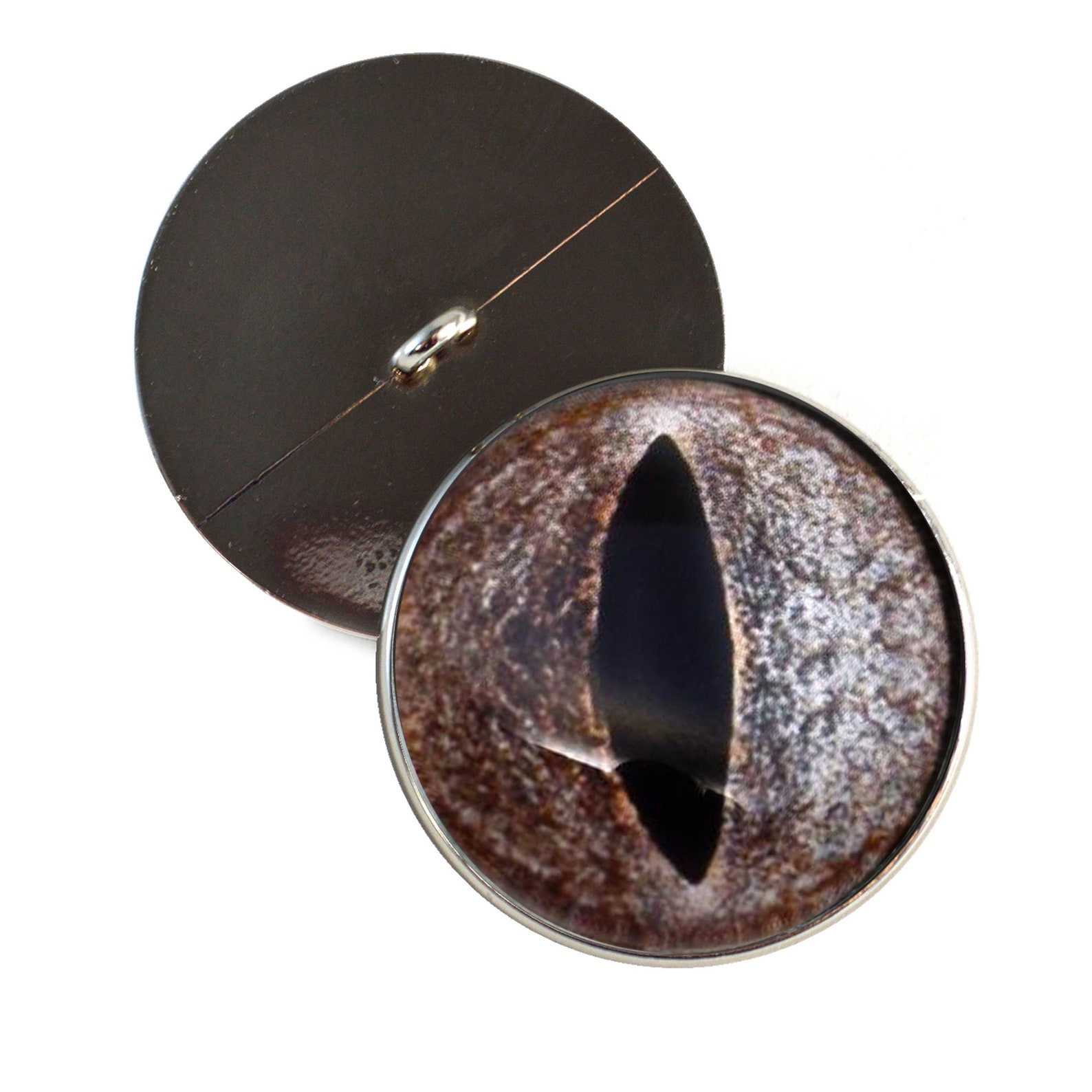 10mm - 30mm Diamondback Rattlesnake Animal Button Eyes Sew on Shank ...