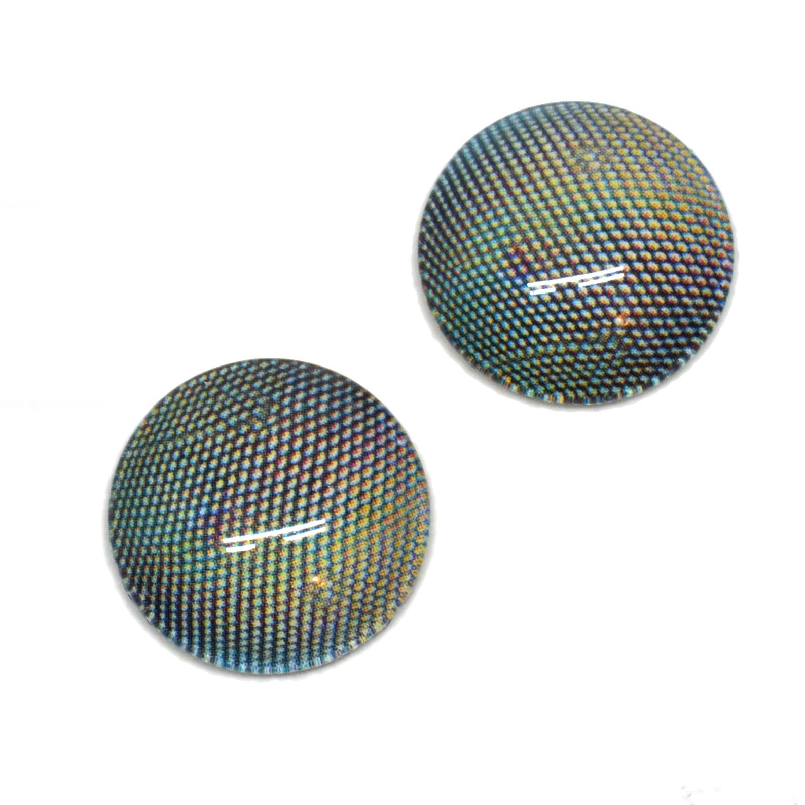 Green Polish Fly Bug Insect Compound Glass Eyes, 6mm to 40mm, Jewelry ...