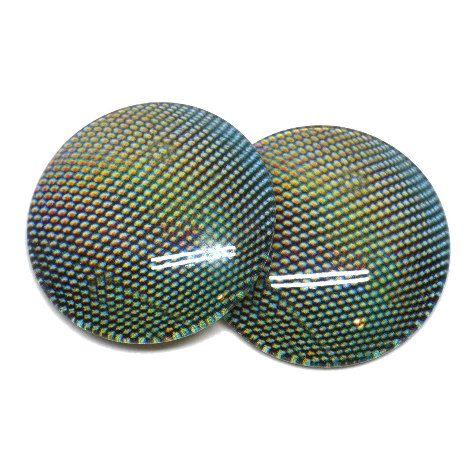 Green Polish Fly Bug Insect Compound Glass Eyes, 6mm to 40mm, Jewelry ...