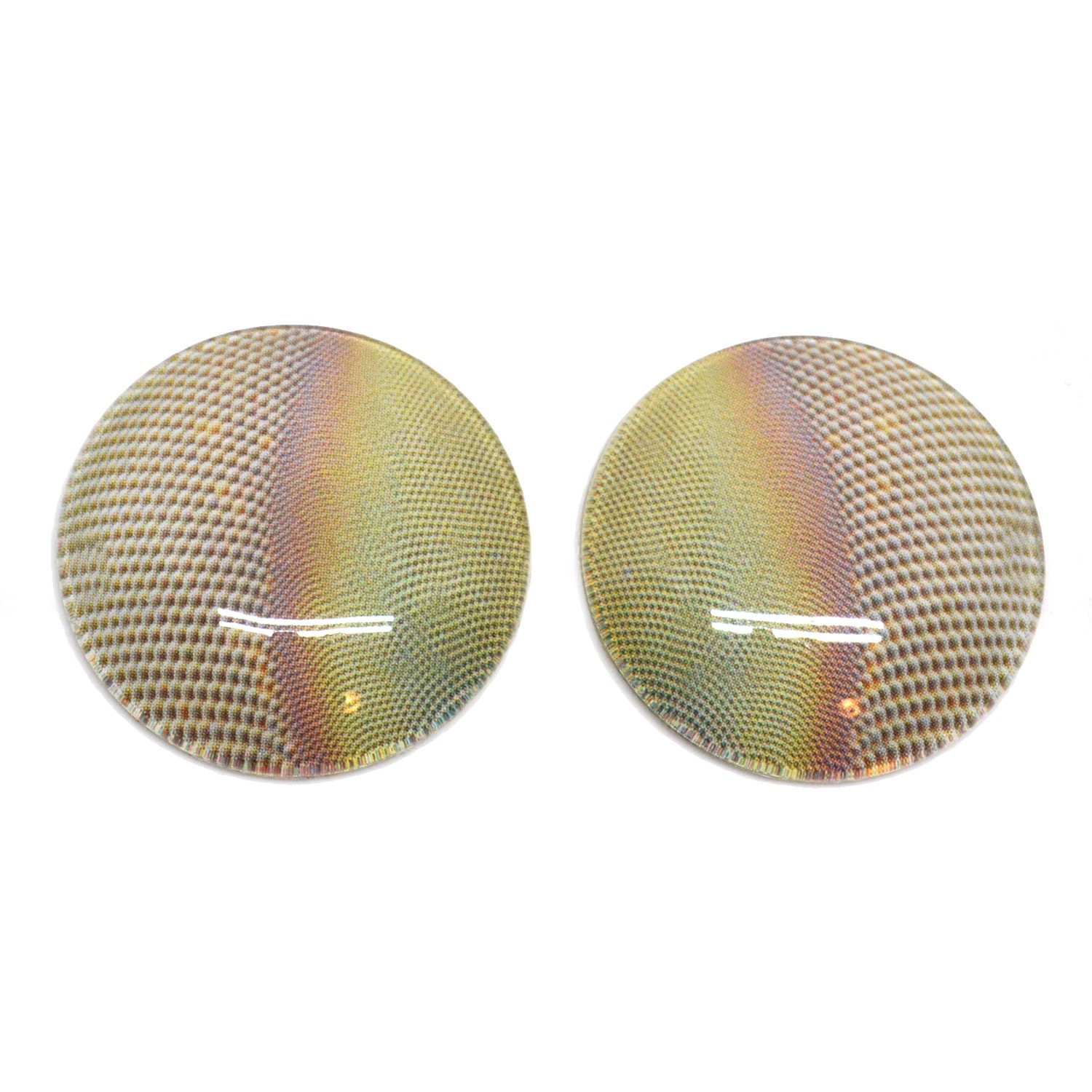 Pale Yellow Blush Fly Bug Insect Compound Glass Eyes, 6mm to 40mm ...