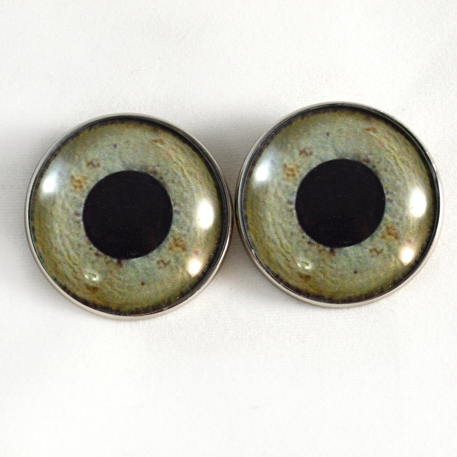 10mm - 30mm Eagle Bird Button Eyes Sew on Shank Loops Stuffed Animal ...