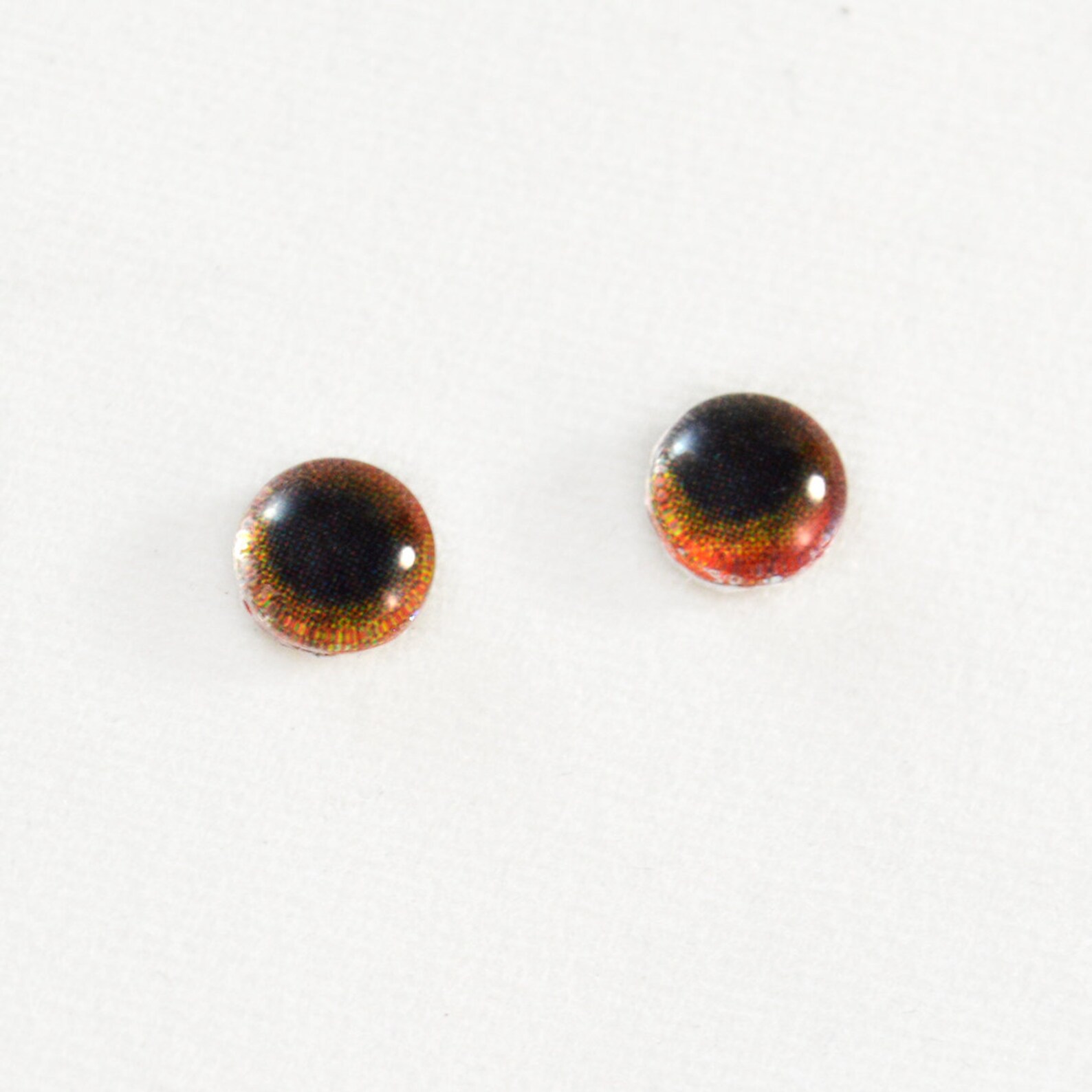 Red Parrot Glass Eyes Pick Your Size for Jewelry Making - Etsy