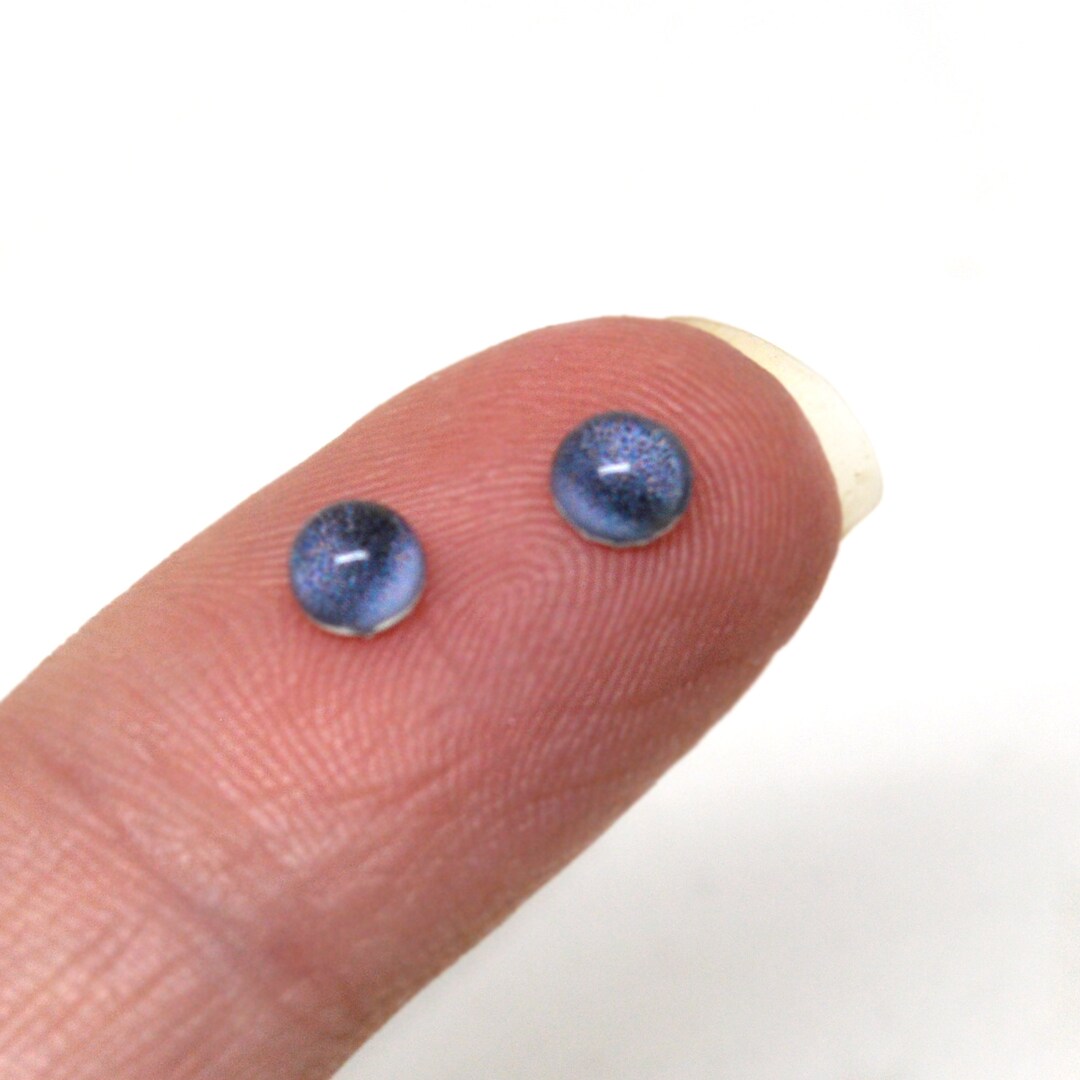 4mm Miniature Black Compound Insect Bee Bug Glass Eyes Cabs Taxidermy ...