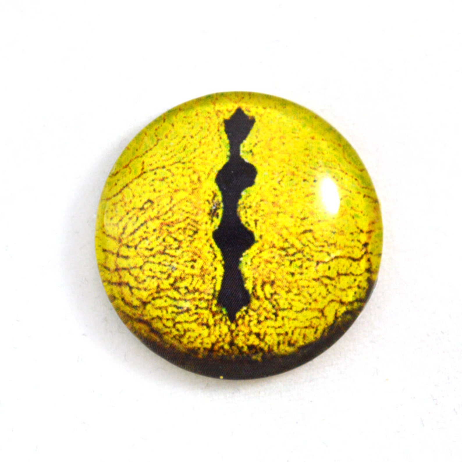 Yellow Snake Handmade Glass Eyes 6mm to 40mm Jewelry Cabochon Art Doll ...