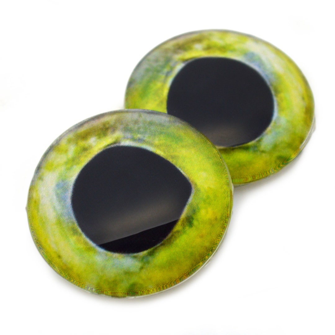 Mahi Mahi Glass Eyes Realistic Dolphin Fish Bright Green 6mm to 78mm ...