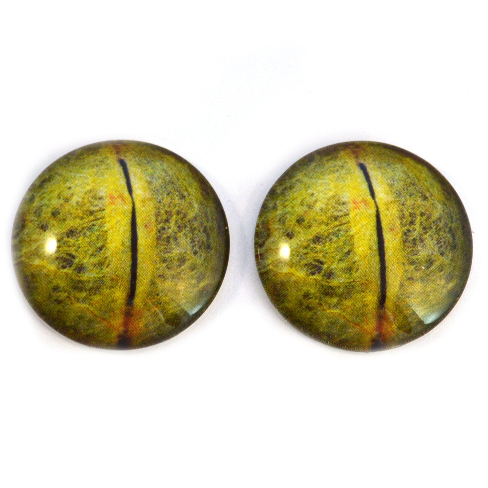 Python Snake Handmade Glass Eyes 6mm to 40mm Jewelry Cabs Art | Etsy