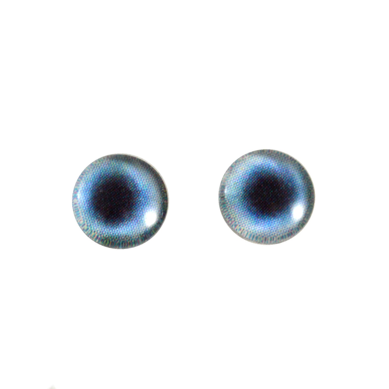 Blue Husky Dog Glass Animal Eyes 6mm to 40mm Jewelry Making Art Doll ...