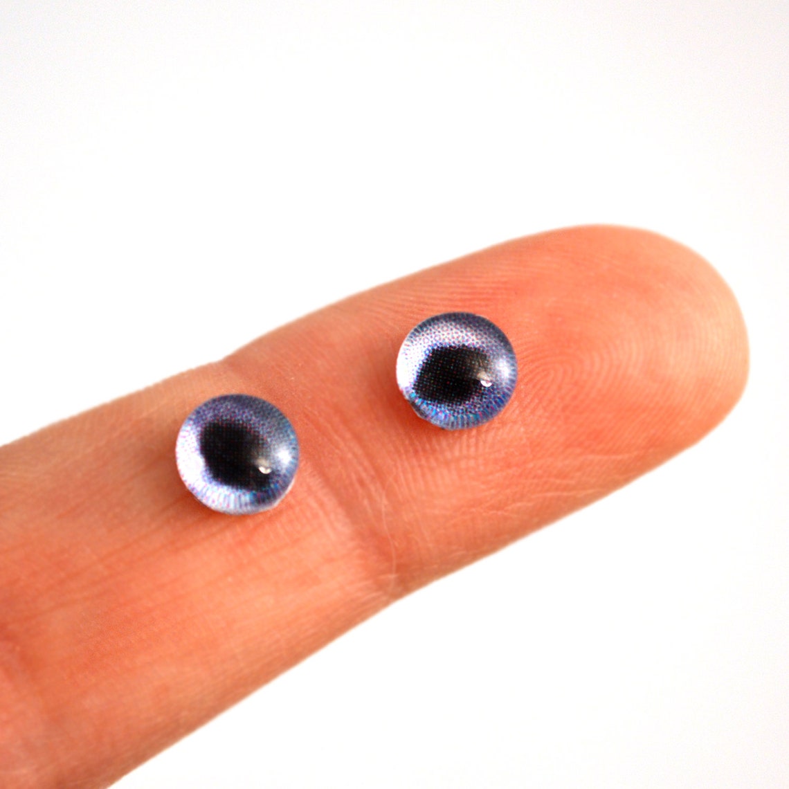 Dark Blue Siamese Realistic Cat Animal Glass Eyes, 6mm to 40mm, Jewelry ...
