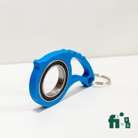 Keychain Spinner | Fidget Spinner Key Ring | Karambit Spinning Keychain ...