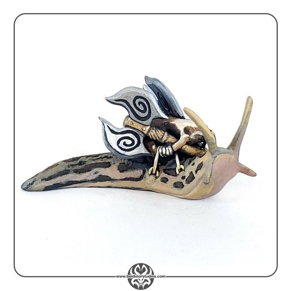 Barbarian Slug Unpainted Miniature - Etsy